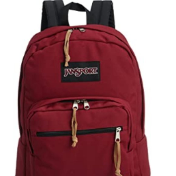Bags | Jansport Right Pack Backpack Standard Size Red | Poshmark